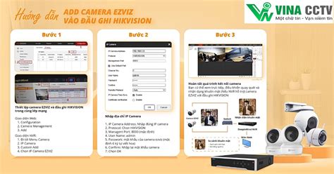 Hướng Dẫn Chi Tiết Cách Add Camera Ezviz Vào đầu Ghi Hikvision