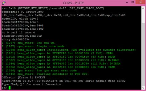 ESP 課程MicroPython 韌體燒錄 台灣智能感測科技