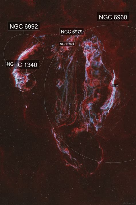 Cygnus Loop Supernova Remnant Phil Brewer AstroBin