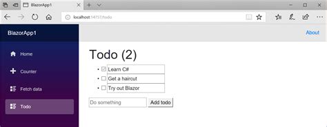 Asp Net Blazor Krguide Tutorials Build Your First Blazor App Md At Master Rkttu Asp Net Blazor