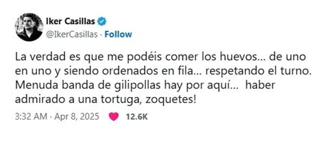 Iker Casillas Dispara Con Polémico Mensaje A Fan Que Lo Criticó