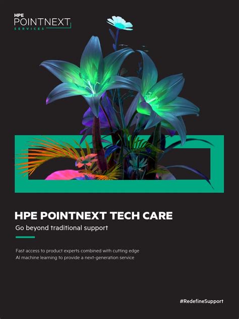 Hpe Pointnext Tech Care Brochure A00118675enw Pdf Analytics