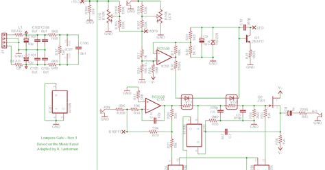 Lantertronics Adaptation Of The Low Pass Gate From The Music Easel