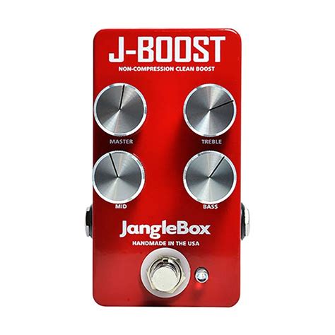 JangleBox JB Nano Compact Compressor And Treble Booster Pedal Lupon