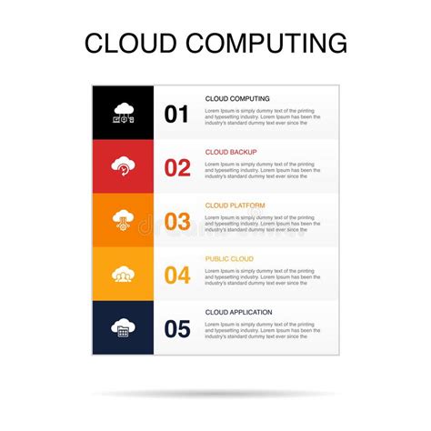 Cloud Computing Backup Platform Stock Vector Illustration Of Filled