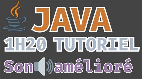 Apprendre Les Bases De Java De A à Z En 1h20 Tutoriel Pour Débutants Youtube
