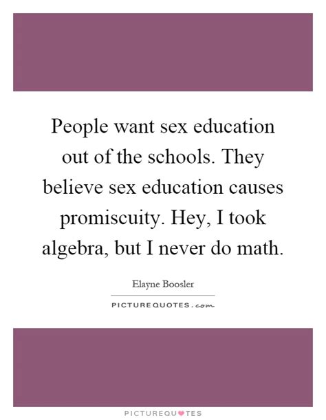 Sex Education Quotes And Sayings Sex Education Picture Quotes