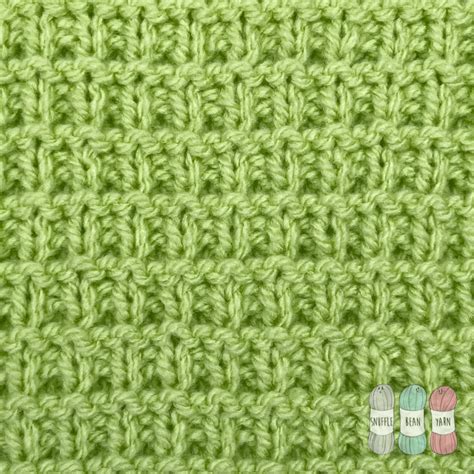 How To Knit Grid Stitch Free Video Tutorial And Written Pattern