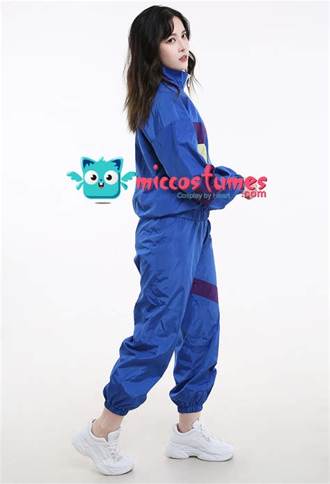 Shell Suit 80s Vintage Sportswear Retro Fashion Tracksuits Costume