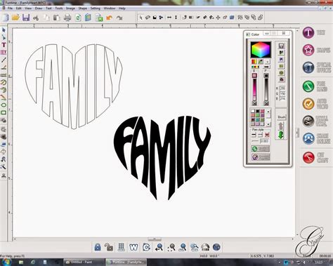Jamie S Craft Room Putting Words Into A Shape Tutorial