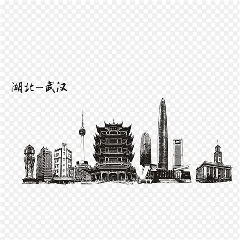 武汉城市剪影png图片素材下载图片编号qommzwwr 免抠素材网