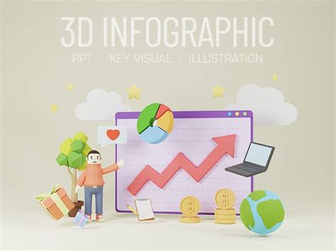 3d 인포그래픽 다이어그램 아이소 제작해 드립니다 크몽