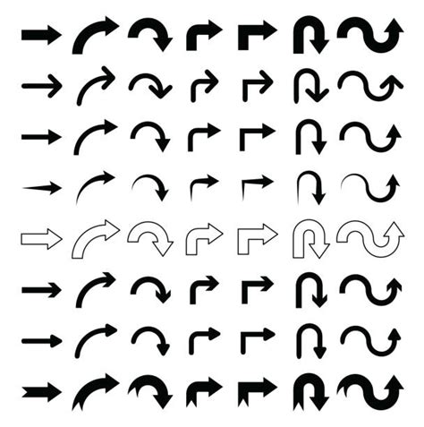 15000 Straight Arrow Vector Stock Illustrations Royalty Free Vector