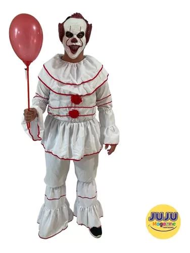 Fantasia Cosplay It A Coisa C Máscara Premium Pennywise