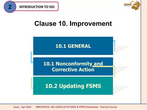 02 Introduction To Iso 22000 Ppt Food Industry Industries