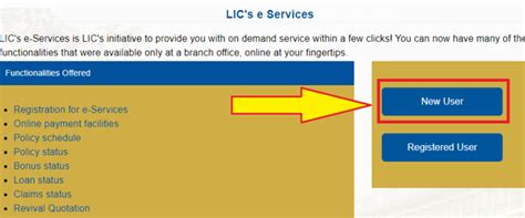 LIC Customer Portal Login At Licindia In