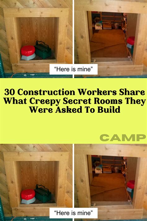30 Construction Workers Share What Creepy Secret Rooms They Were Asked