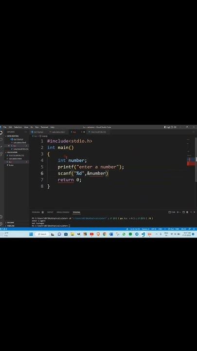 Wap To Input A Number And Check Whether It Is Even Or Odd Codewithharry Clanguage Shorts