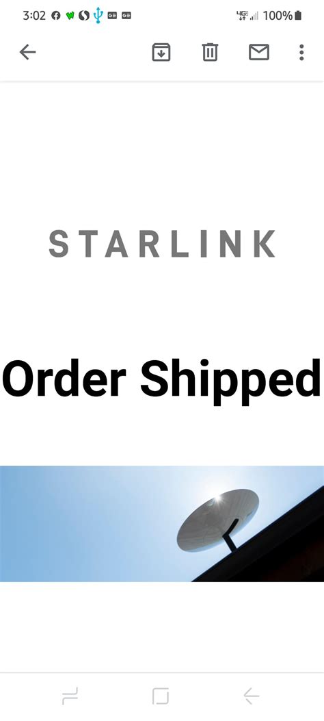Waiting Just Got Very Exciting R Starlink