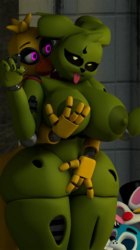 Post 3969408 Chica Five Nights At Freddys Rule 63 Springtrap