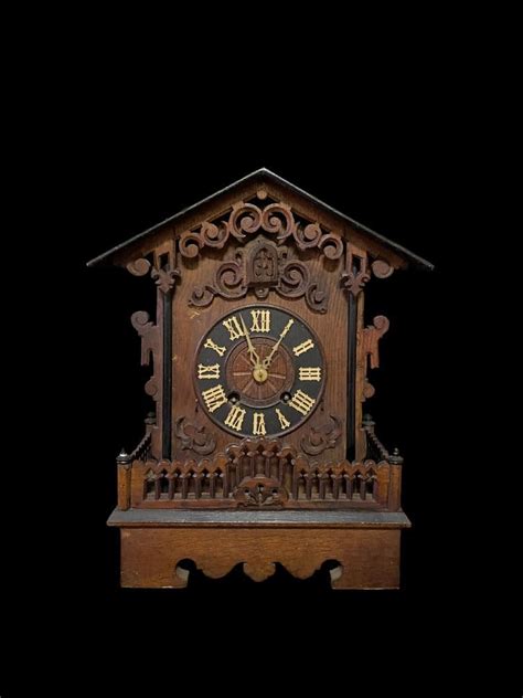 Table Cuckoo Clock Circa 1880 Master Clockmakers