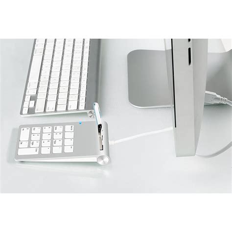 Rocketek Usb Numerikus Billentyűzet Ultra Slim Hub 3 Usb Porttal
