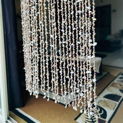 Beaded Curtain Window Etsy