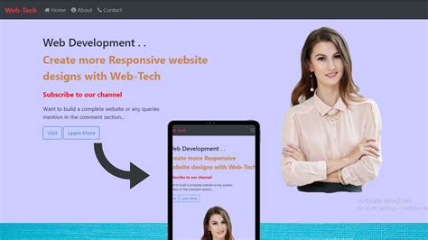 Create Responsive Web Design Using Html Css Bootstrap With Sticky