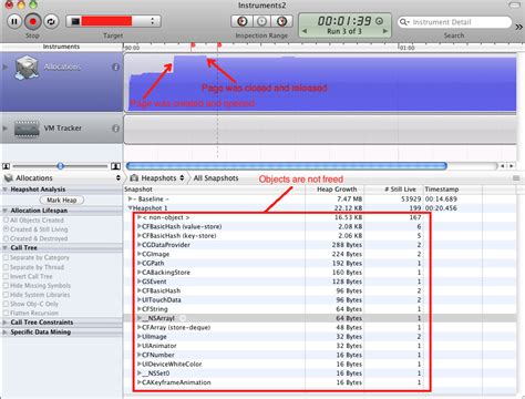 Ios Iphoneipad Memory Issue Not Leak Stack Overflow