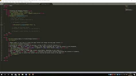 Jquery Video Creating And Modifying Page Content Youtube
