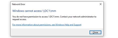 Windows Network Folder Access Permission Microsoft Qanda