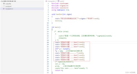 Linux信号处理：核心转储与信号保存详解 Csdn博客
