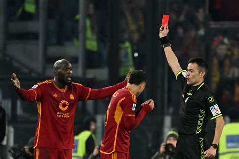 Lukaku Receives One Match Suspension For Red Card Against Fiorentina