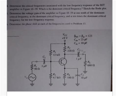 Answered Determine The Critical Frequencies… Bartleby