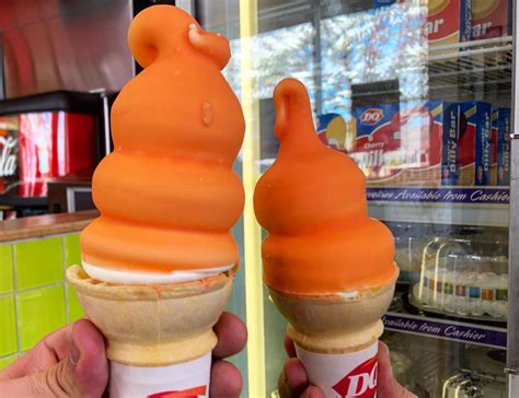 Dairy Queen Introduces New Dreamsicle Dipped Cone At Victoria Locations