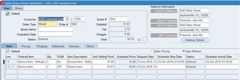Oracle Applications Oracle Quote To Order Setups And Process Manual