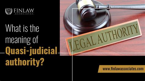 What Is The Meaning Of Quasi Judicial Authority