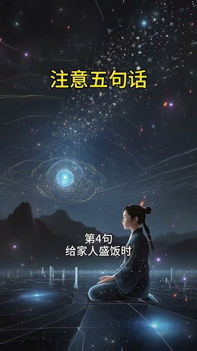 这五句话要注意 人生感悟 正能量 情感 Youtube