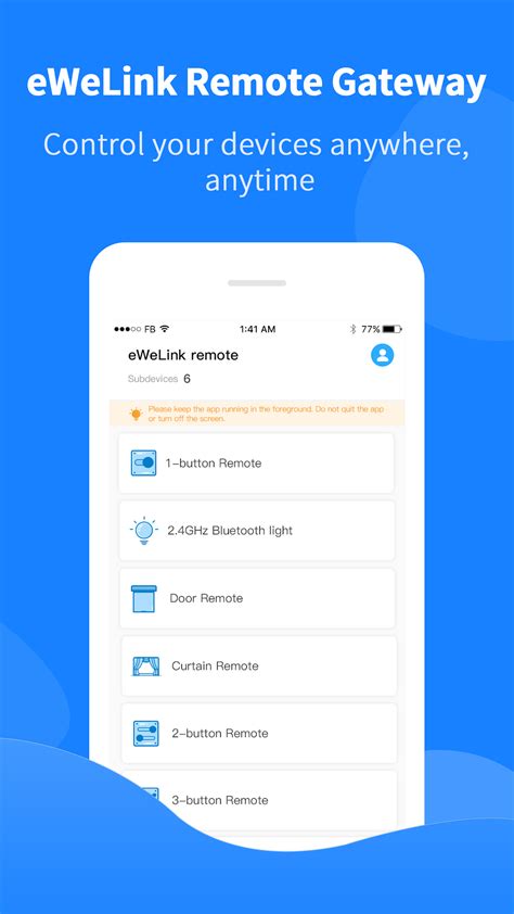 Ewelink Remote Gateway Apk For Android Download