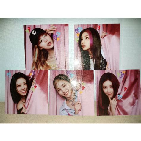 Itzy Crazy In Love Pob Photocard Card Shopee Malaysia