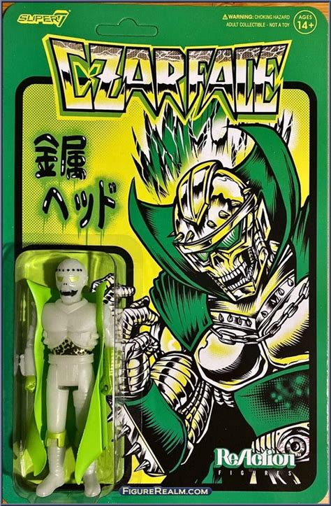 Czarface Radioactive Czarface Reaction Figures Super7 Action Figure