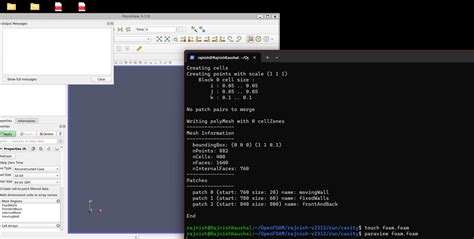 Mesh Is Not Being Shown In Paraview Flowthermolab Computational