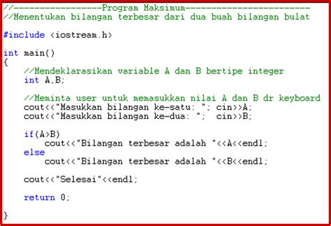 Tutorial C Konsep Algoritma Agussuratna Net