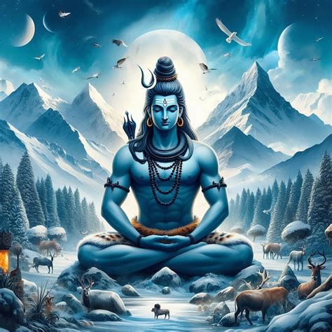 Premium Photo Mahadev Image Realistic Look