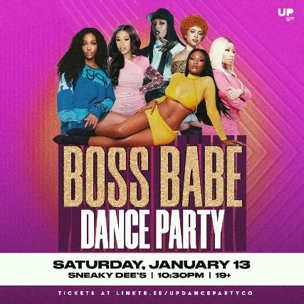 Boss Babe Dance Party At Sneaky Dee S Now Toronto