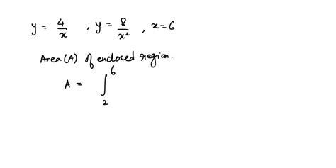 Solved Sketch The Region Enclosed By The Given Curves Decide Whether To Integrate With Respect