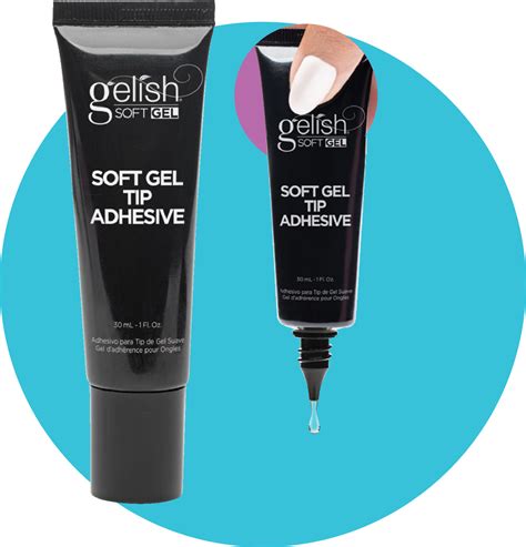 Gelish Soft Gel Tip Adhesive In A Tube