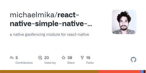 GitHub Michaelmika React Native Simple Native Geofencing A Native Geofencing Module For React