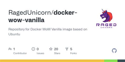 Github Ragedunicorn Docker Wow Vanilla Repository For Docker Wow