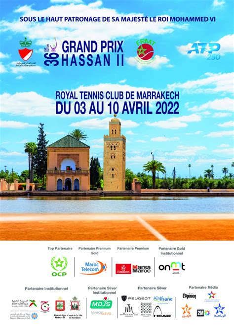 CONFERENCE DE PRESSE DU GRAND PRIX HASSAN II DE TENNIS FRMT